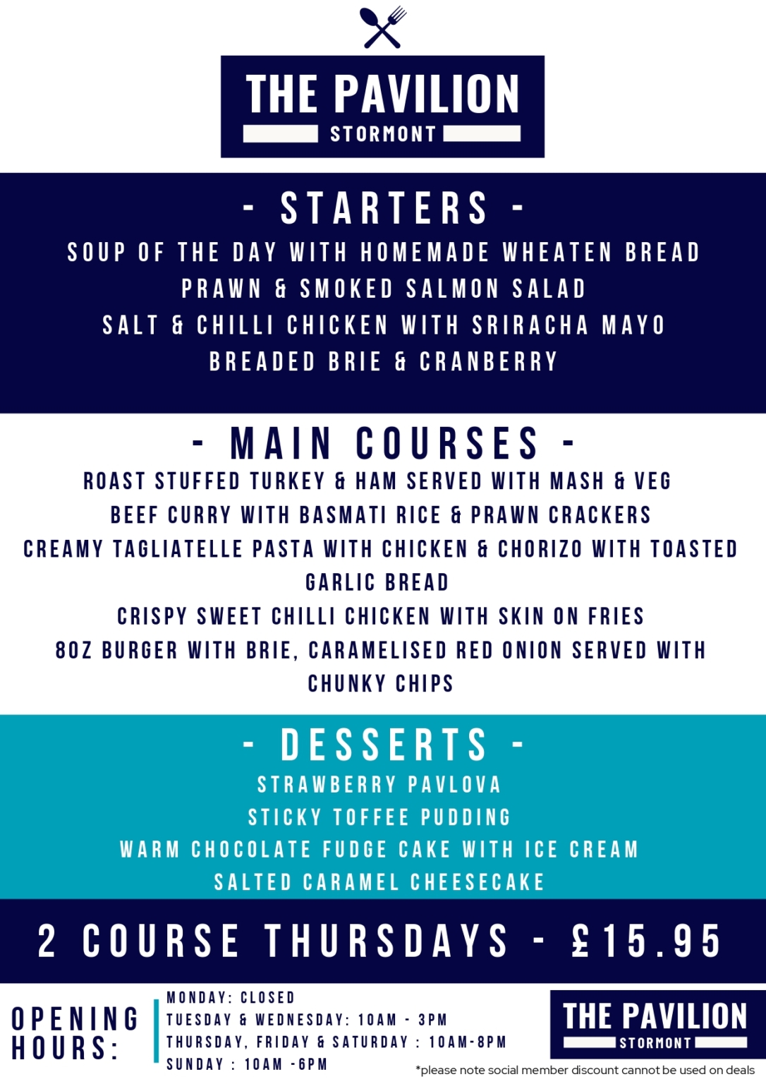 The Pavilion Bar & Restaurant | NICSSA | Northern Ireland Civil Service ...