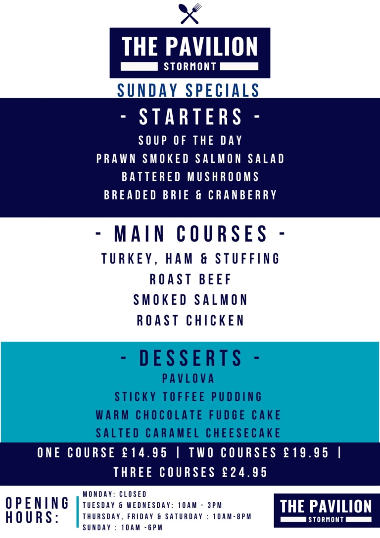 The Pavilion Bar & Restaurant | NICSSA | Northern Ireland Civil Service ...